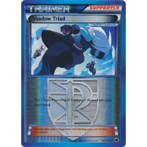 Plasma Freeze 102 116 Trainer Shadow Triad Reverse Holo I Love Pokémon